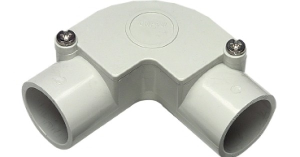 CLIPSAL 20mm Solid Elbow - Grey